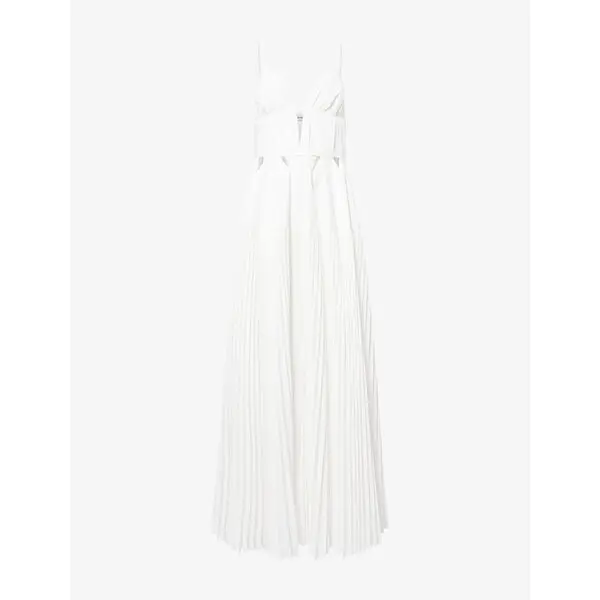 Simkhai Selene Woven Maxi Gown