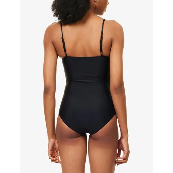 OCEANUS Celestial Star Embellished Swimsuit