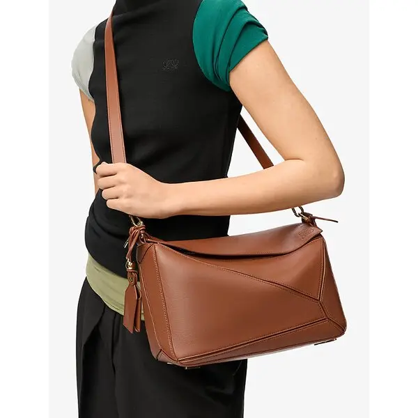 Loewe Puzzle Medium Leather Shoulder Bag