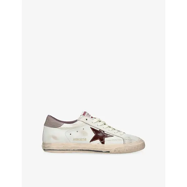 GOLDEN GOOSE Super Star Leather Trainers