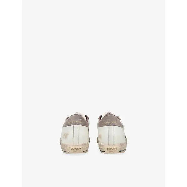 GOLDEN GOOSE Super Star Leather Trainers
