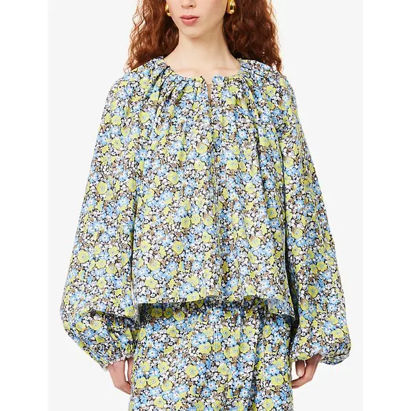 NACKIYE Grand Bazaar Printed Cotton Top