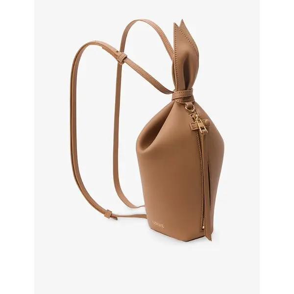 Loewe Scarf Leather Backpack
