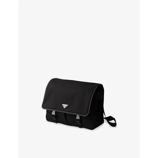 Prada Re-nylon Woven Satchel