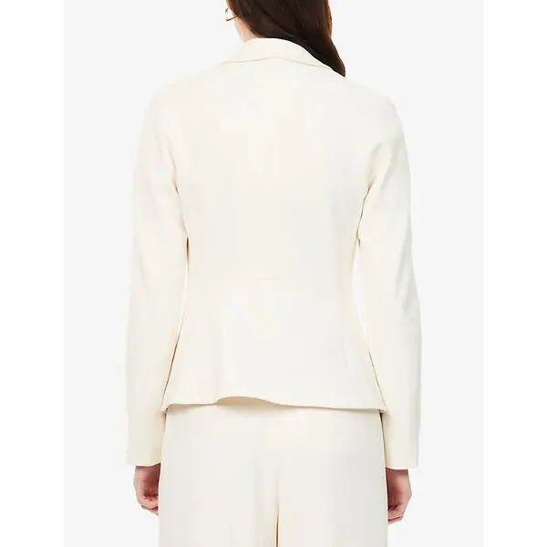 Theory Shaped Long-sleeve Woven Blazer