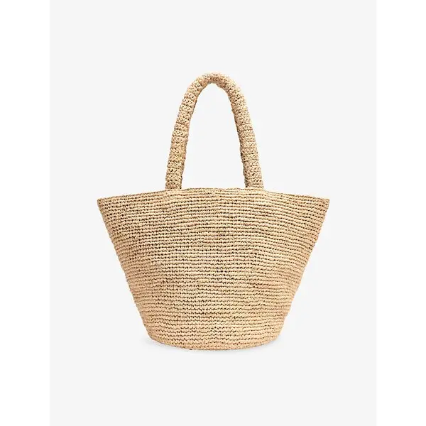 Whistles Raffia Tote Bag
