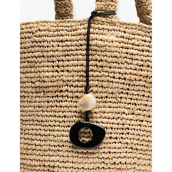 Whistles Raffia Tote Bag
