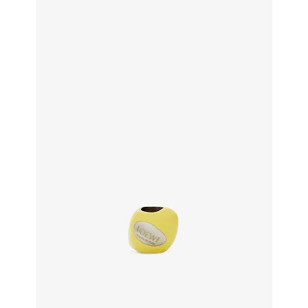 Loewe Brass Lemon Charm With Enamel Detail