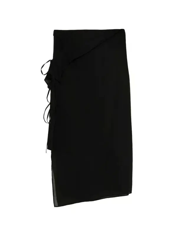 LIMI FEU Asymmetric Lace-up Skirt