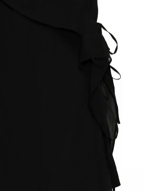 LIMI FEU Asymmetric Lace-up Skirt