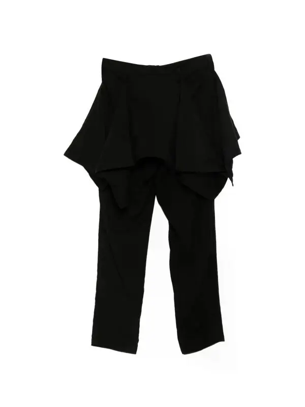 LIMI FEU Draped Layered Trousers