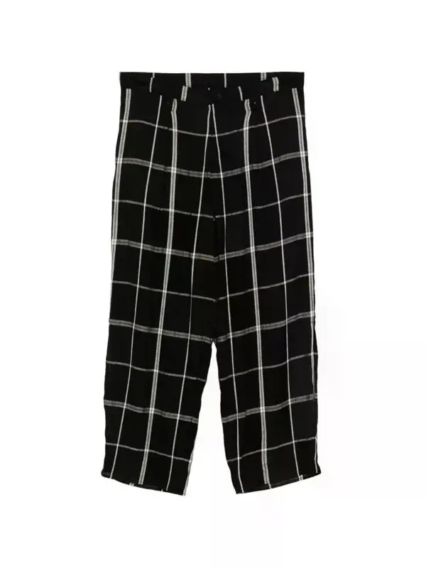 LIMI FEU Check-pattern Trousers
