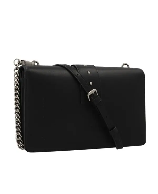 Pinko Love One Classic Logo Plaque Crossbody Bag