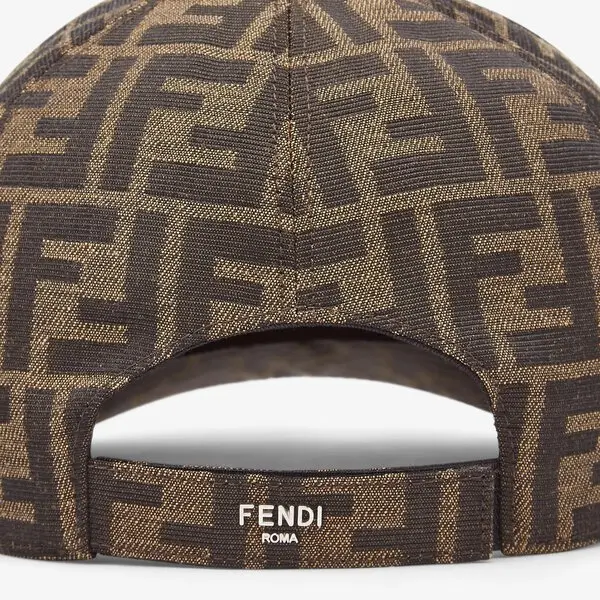 Fendi Ff Jacquard Baseball Cap