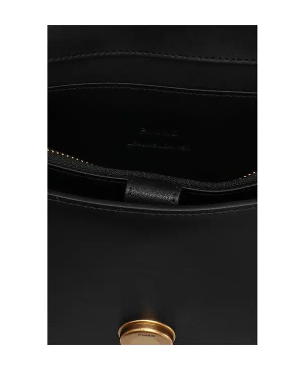 Pinko Love One Logo Plaque Mini Crossbody Bag