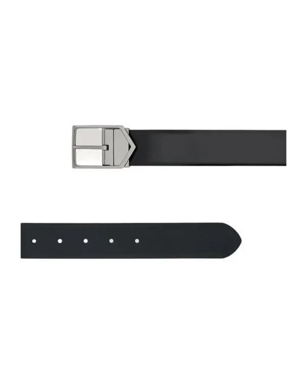 Canali Leather Reversible Belt