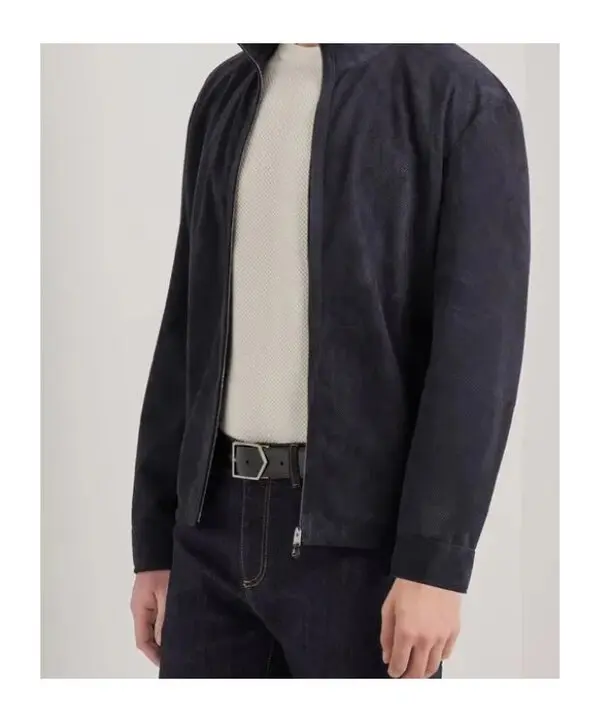 Canali Leather Reversible Belt