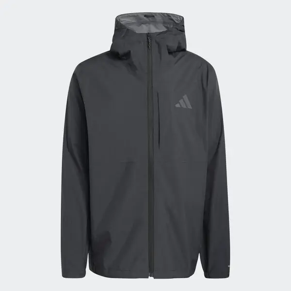Adidas Multi 2.5 Layer Climaproof Rain Jacket - Black