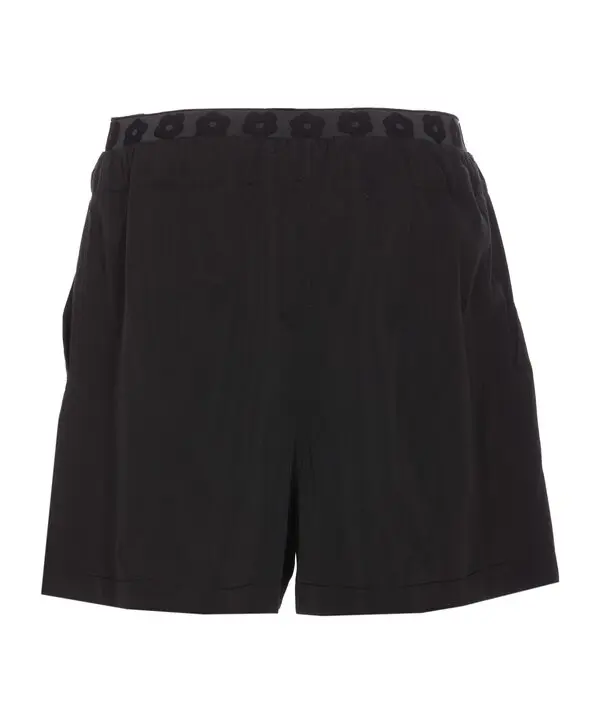 Kenzo Boke Flower Embroidered Drawstring Shorts