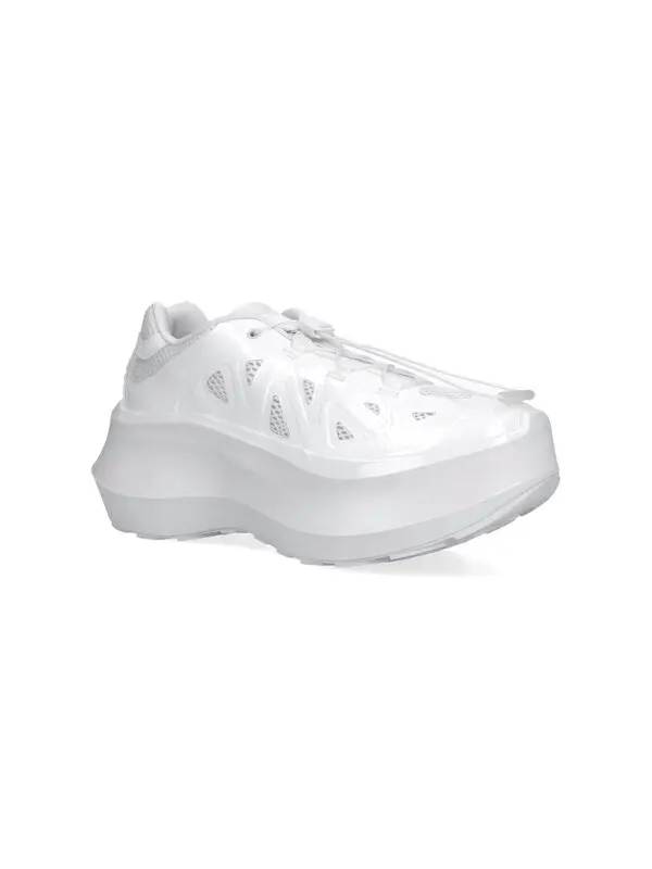 Comme Des Garçons Round-toe Sneakers