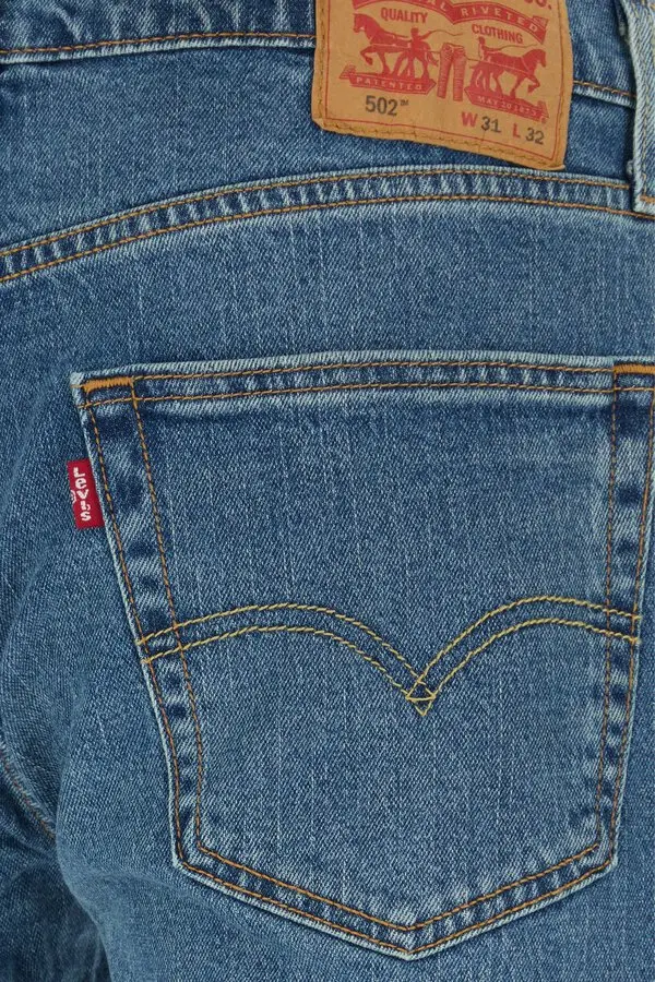 LEVI'S 502™ Stretch Denim Taper Jeans - Blue