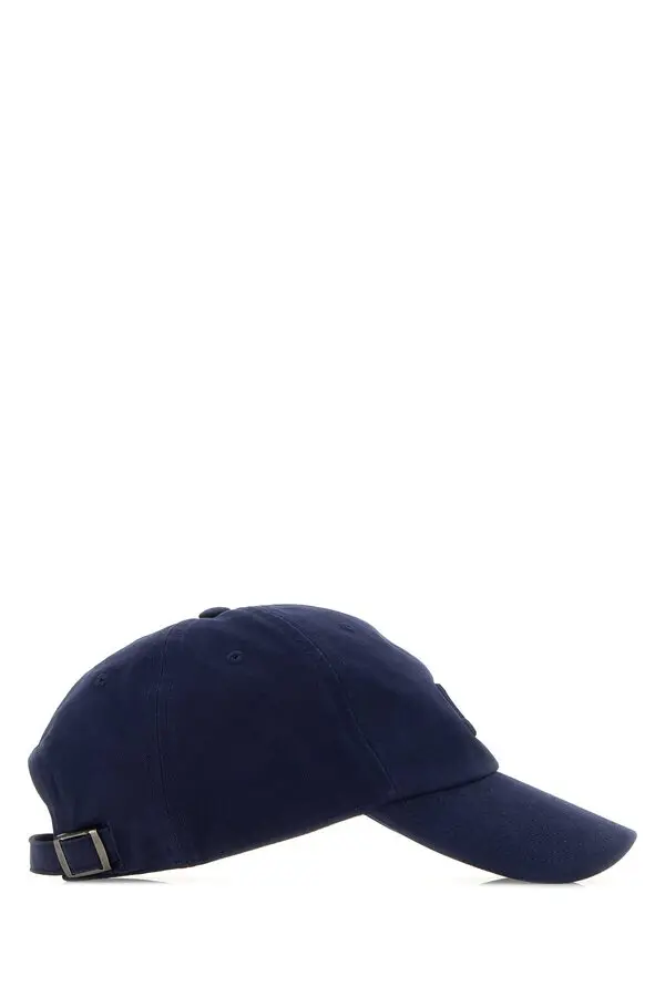 JIL SANDER Navy Twill Baseball Cap