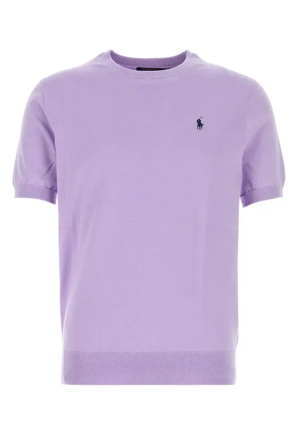 Polo Ralph Lauren Lilac Cotton Sweater - Purple