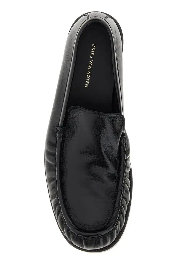 Dries Van Noten Leather Loafers