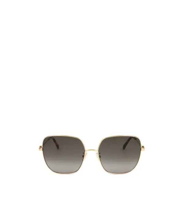 JIMMY CHOO Kori Pilot Frame Sunglasses - Gray