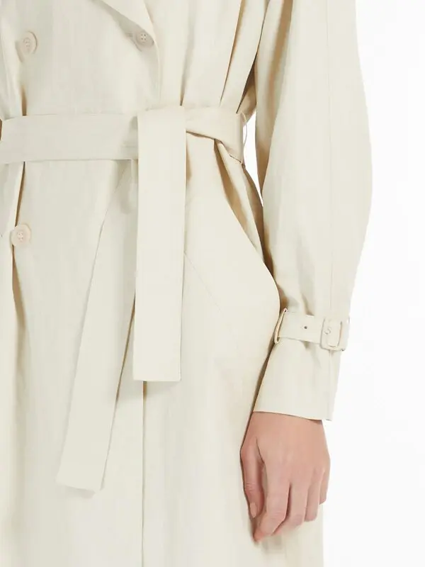 Max Mara Ronco Belted Button-up Trench Coat