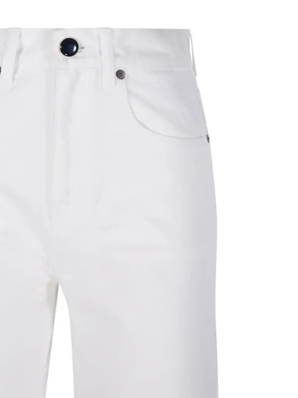 Victoria Beckham Wide-leg Nine-quarter Jeans
