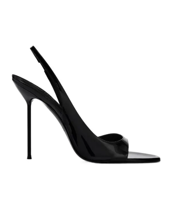 Paris Texas Slingback Open-toe Pumps