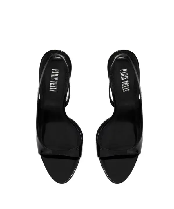 Paris Texas Slingback Open-toe Pumps