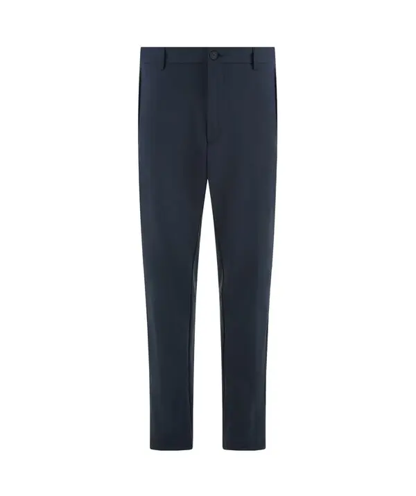Hugo Boss Tapered Fit Tailored Trousers - Blue