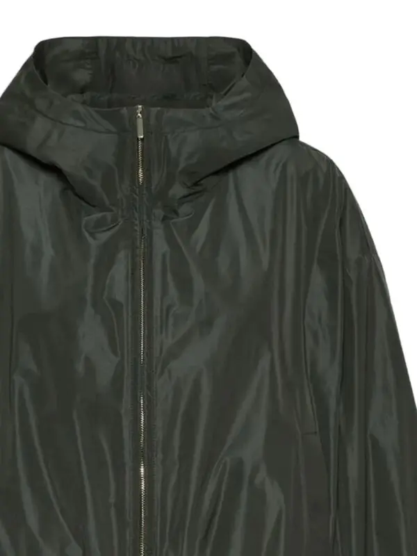 Max Mara Eliseo Hooded Bomber Jacket - Dark Green