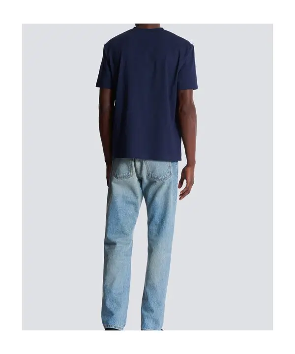 Balmain Logo Printed Crewneck T-shirt