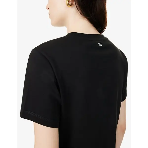 Victoria Beckham Jamie Round-neck Cotton T-shirt