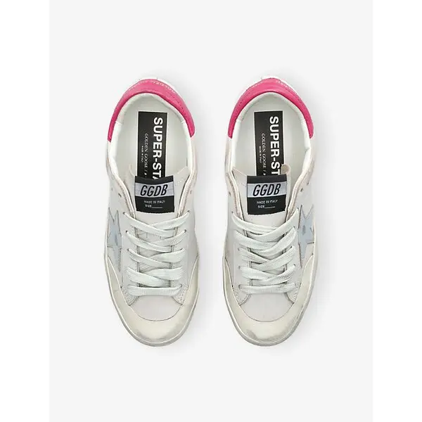GOLDEN GOOSE Super Star Leather Trainers
