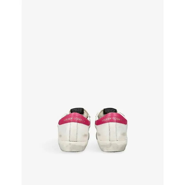 GOLDEN GOOSE Super Star Leather Trainers