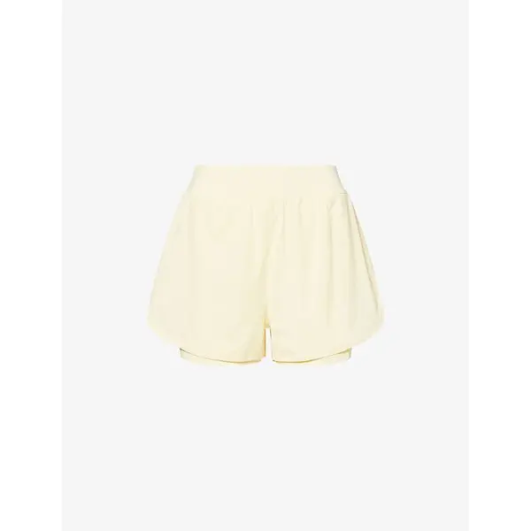 TALA Skinluxe Built-in 2-in-1 Stretch-woven Short - Lemon Yellow
