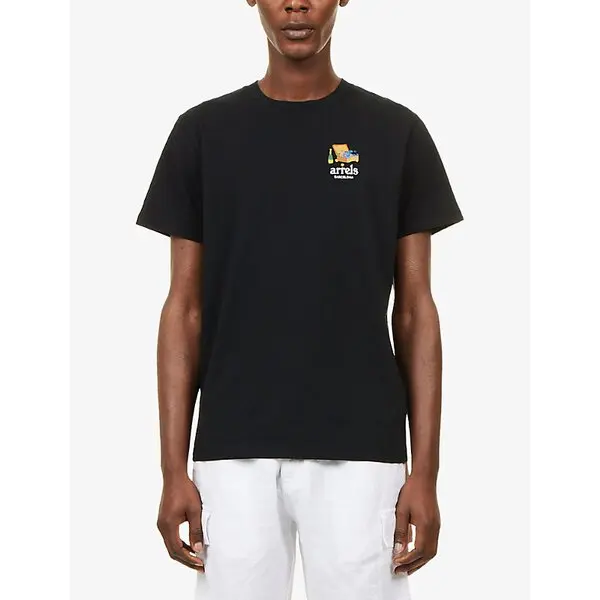 ARRELS BARCELONA Stereo Graphic-print Cotton T-shirt