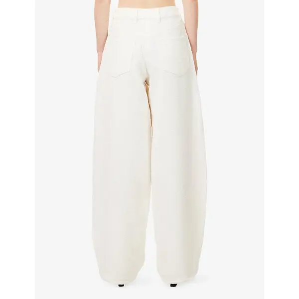 SAMSOE SAMSOE Saharper Pleat Cotton-blend Trousers