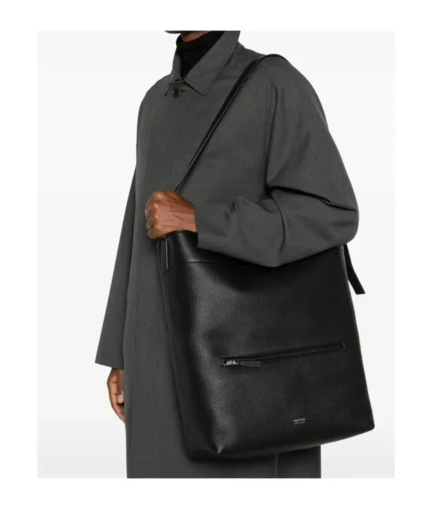 TOM FORD Leather Shopping Bag