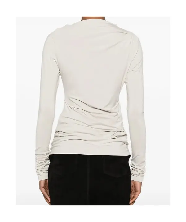 ENTIRE STUDIOS Long-sleeved Draped T-shirt