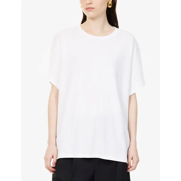 Khaite Winsley Crew-neck Cotton T-shirt