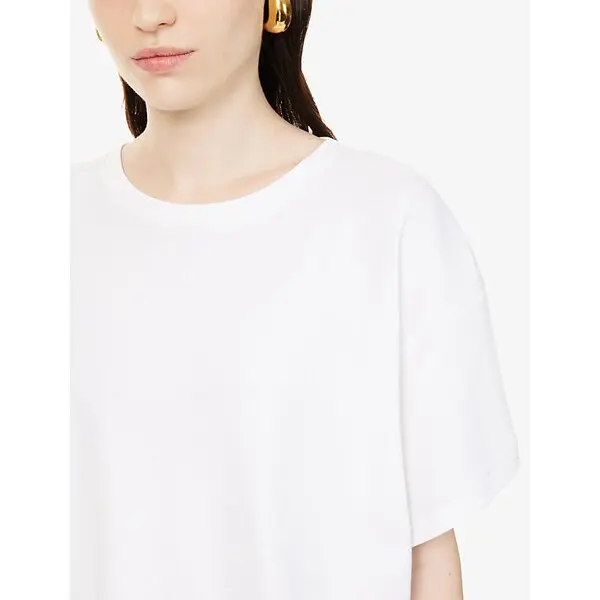 Khaite Winsley Crew-neck Cotton T-shirt