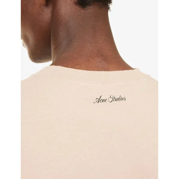 Acne Studios As Talk To You Soon Text-print Cotton T-shirt