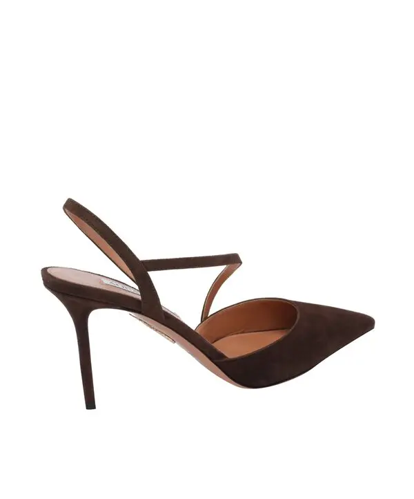 AQUAZZURA Pointed Toe Stiletto High-heeled Sandals