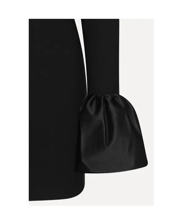 ROTATE BY BIRGER CHRISTENSEN Long-sleeve Fitted Mini Dress