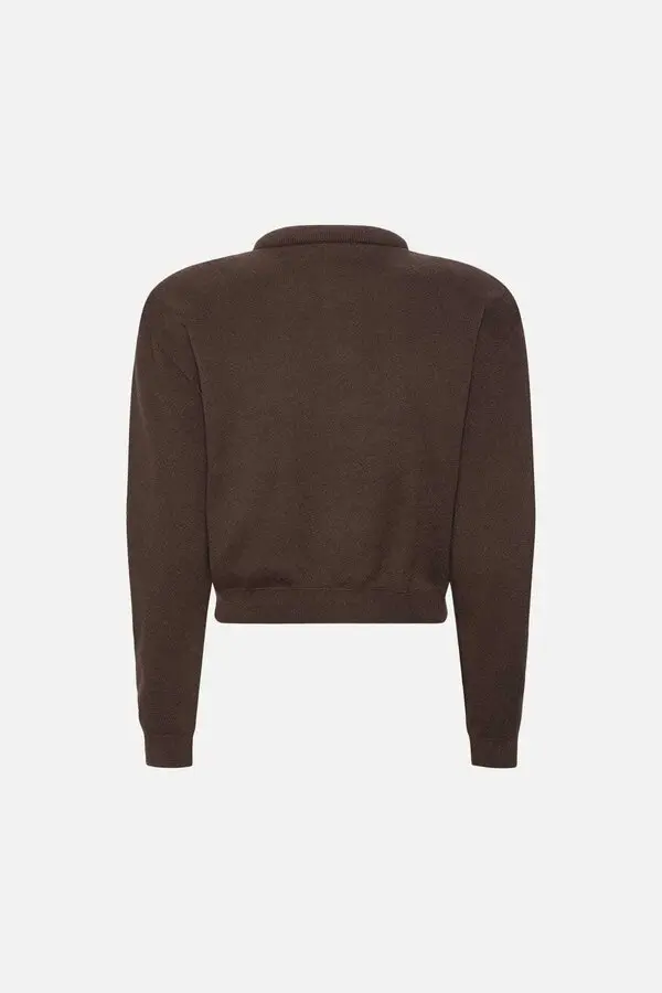 ROTATE BY BIRGER CHRISTENSEN Cashmere Long-sleeved Knitwear With Lettering Detail
